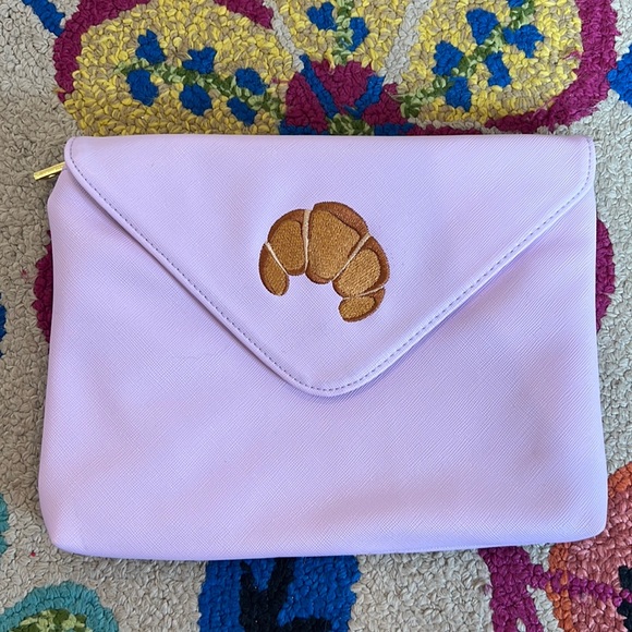 Bags | Cant Clutch This Croissant Flap Pouch | Poshmark